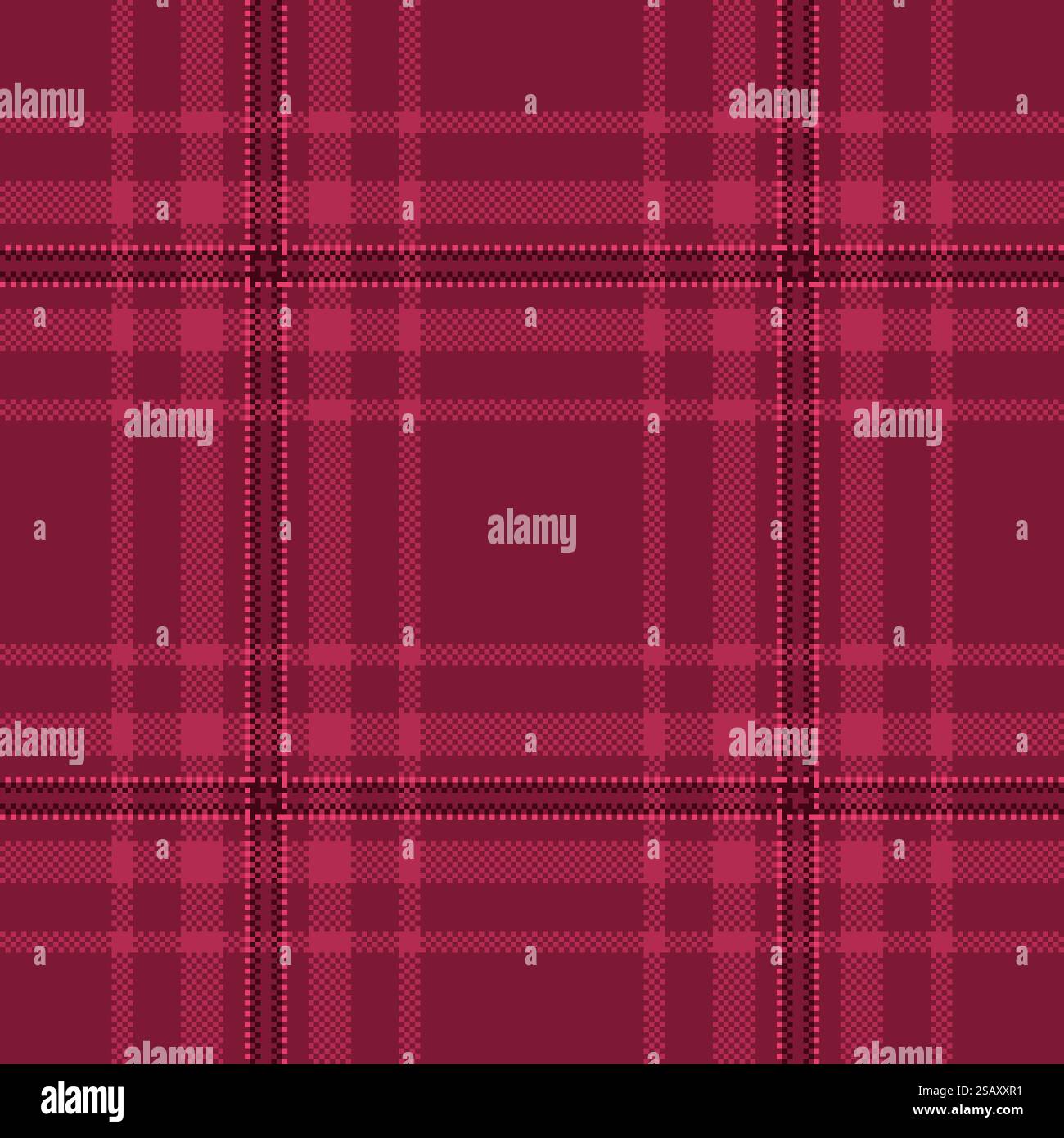 Minimal check tartan textile, sewing pattern vector texture. Minimalist ...