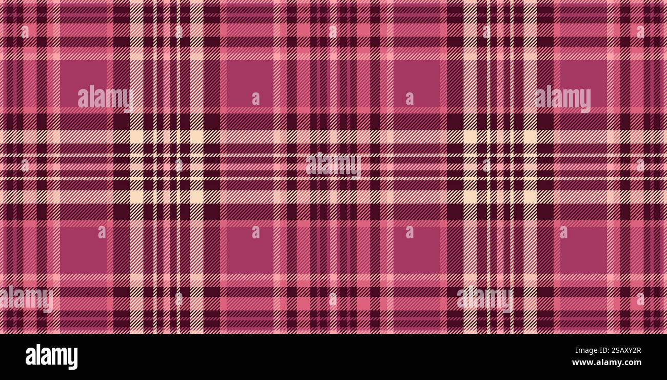Packaging background vector textile, long plaid pattern fabric. Tape ...