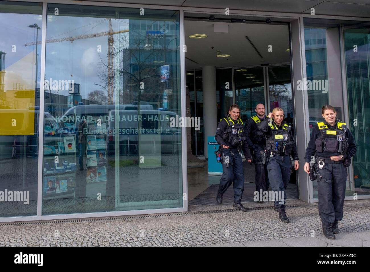 Die Zentrale der Christlich-Demokratischen Union CDU in Berlin wird ...
