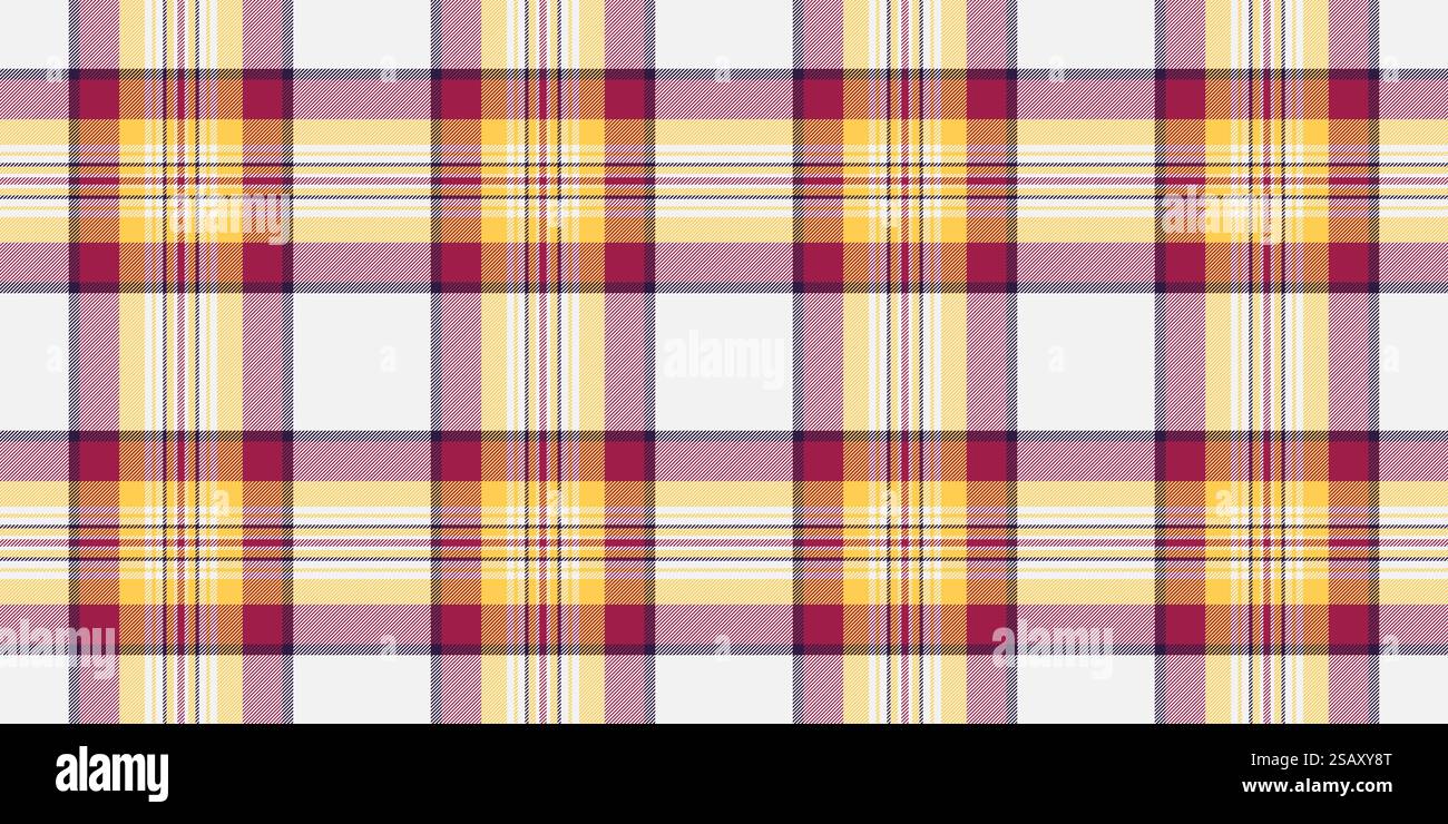 Volume check plaid vector, t-shirt seamless texture pattern. Stage ...