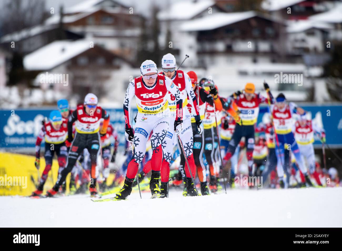 OFTEBRO Jens Luraas (Norwegen) beim 10 km Langlauf, AUT, FIS Nordische ...