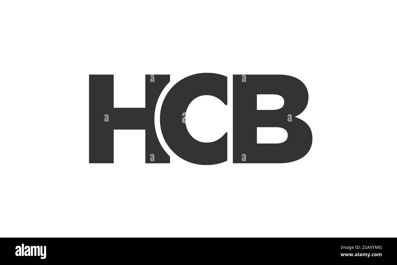 Hcb logo design Black and White Stock Photos & Images - Alamy
