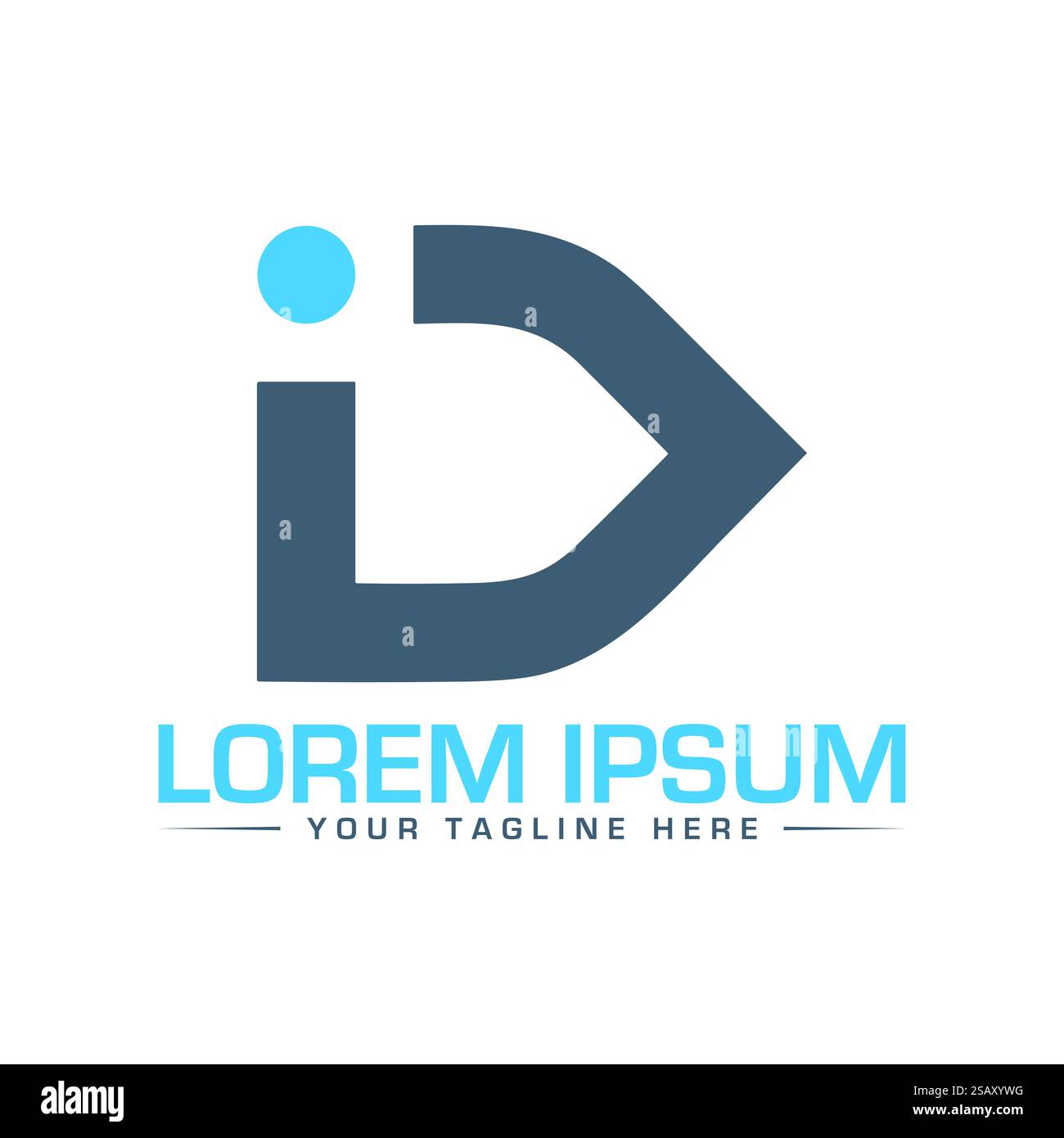 Letters id hi-res stock photography and images - Alamy