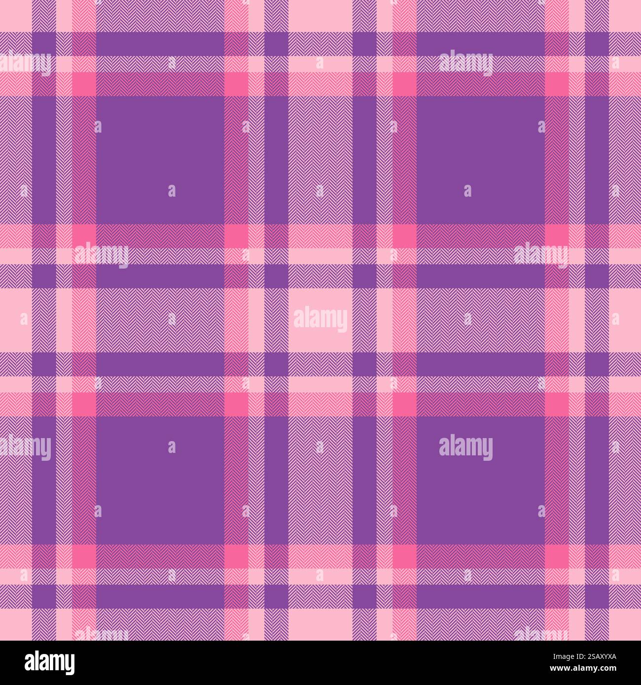 Plaid seamless pattern in pink. Check fabric texture. Vector textile ...