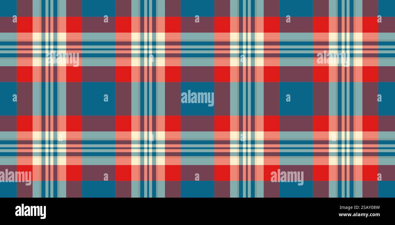 Hippy plaid textile check, countryside pattern background seamless ...