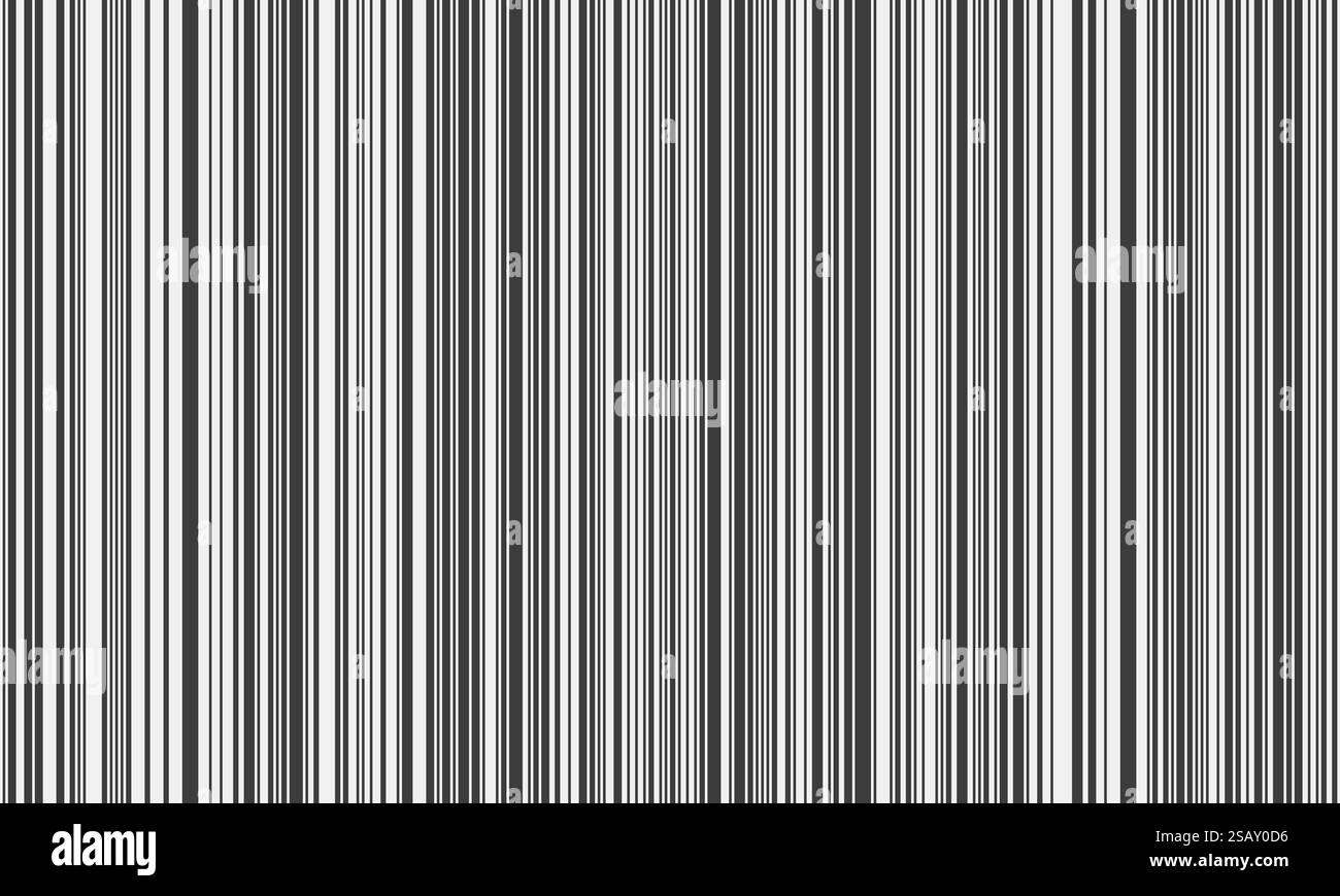 Pattern of vertical stripes, black and white thin and thick lines ...