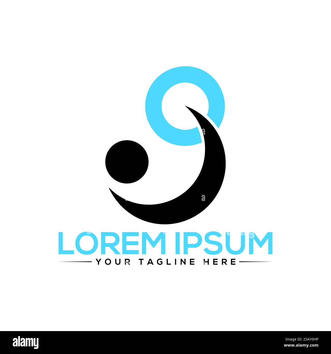 I Logo Design Stock Vector Image & Art - Alamy