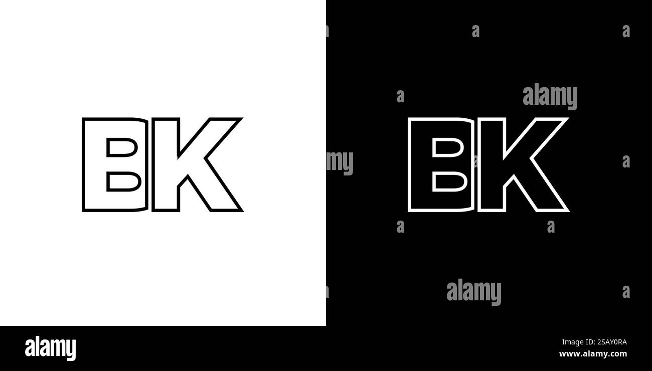Bk logo Stock Vector Images - Alamy