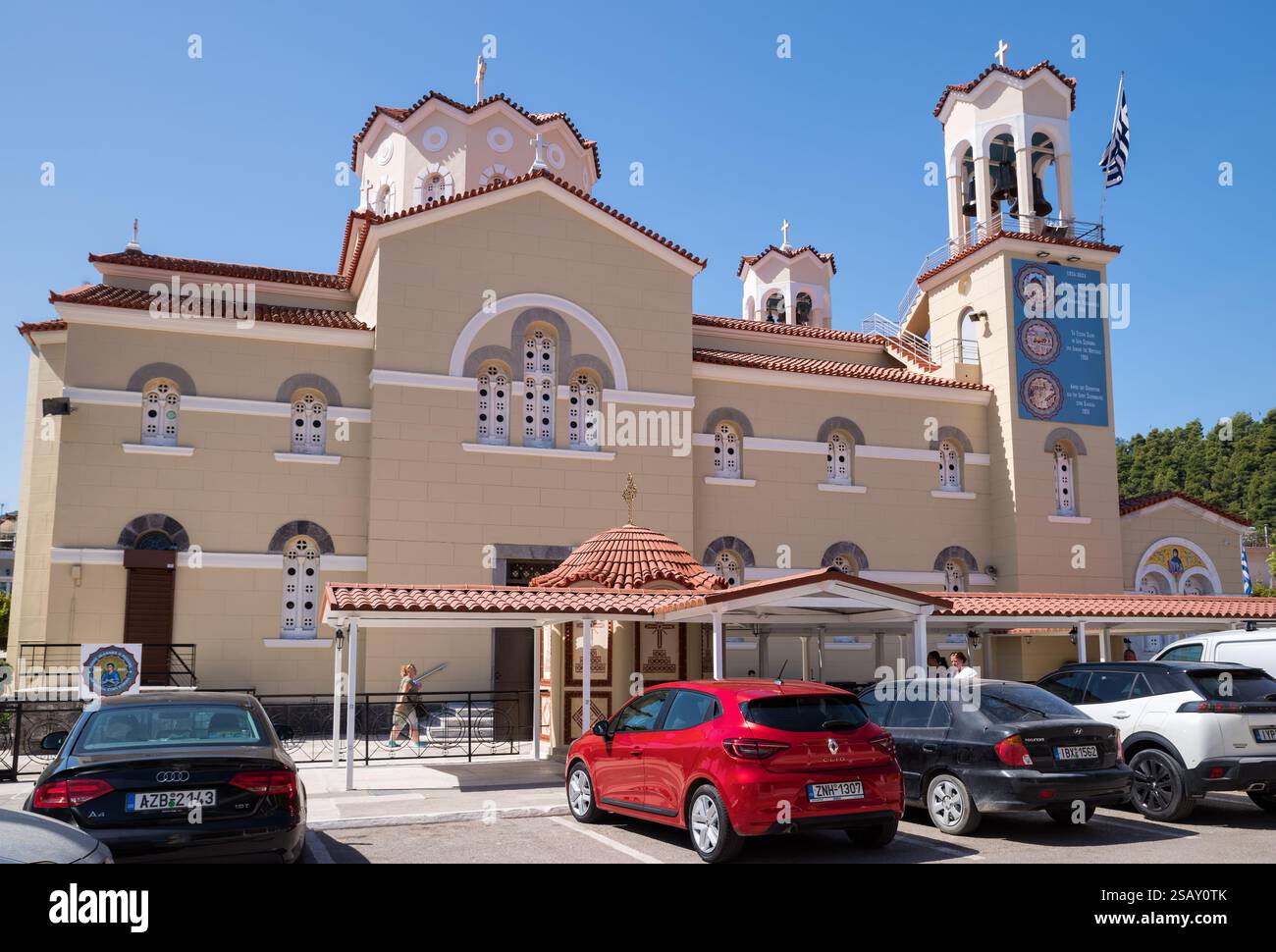 June 27th 2024 - Prokopi, Greece - The church of Saint John the Russian ...