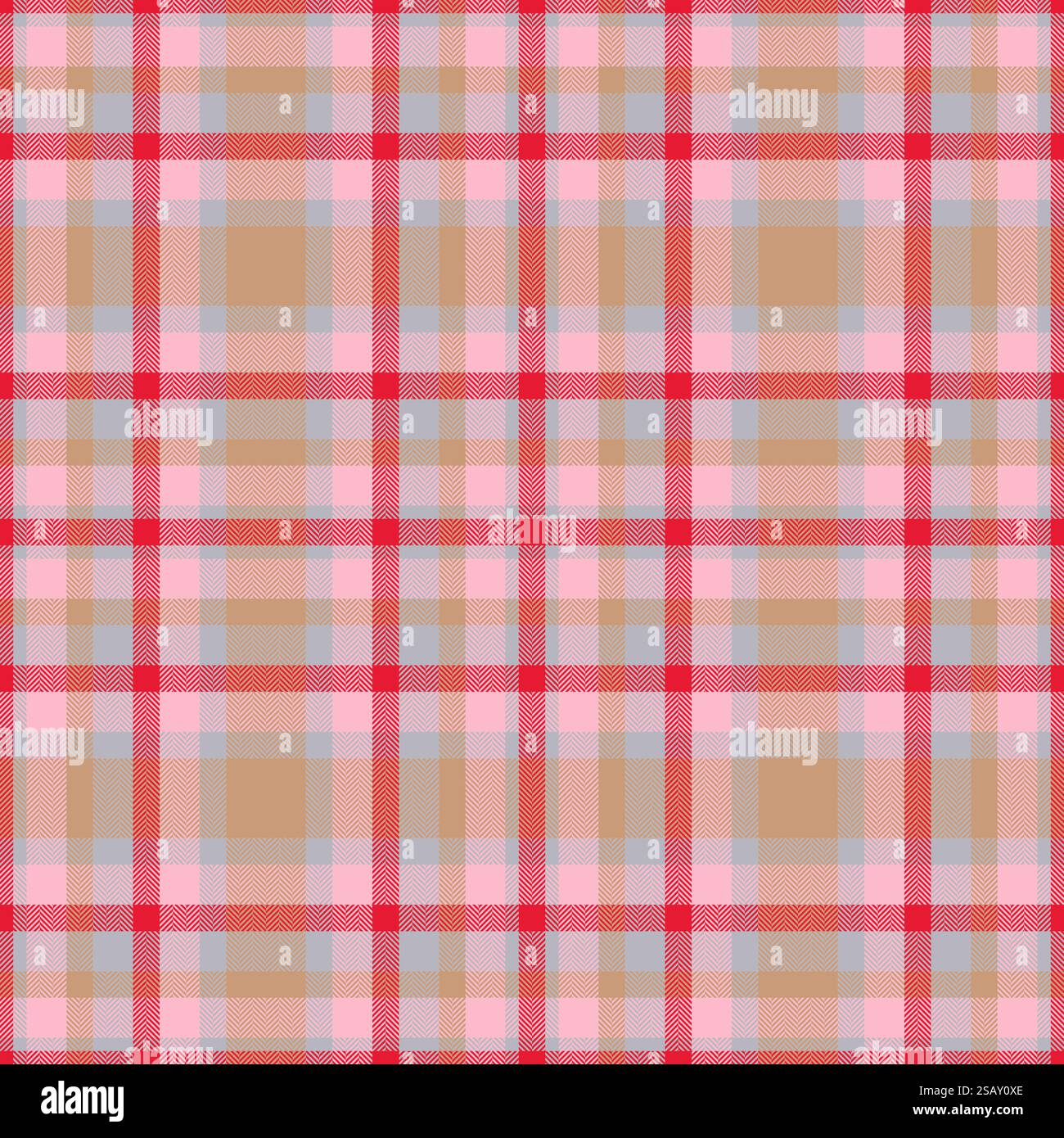 Plaid seamless pattern. Check fabric texture. Vector textile print ...
