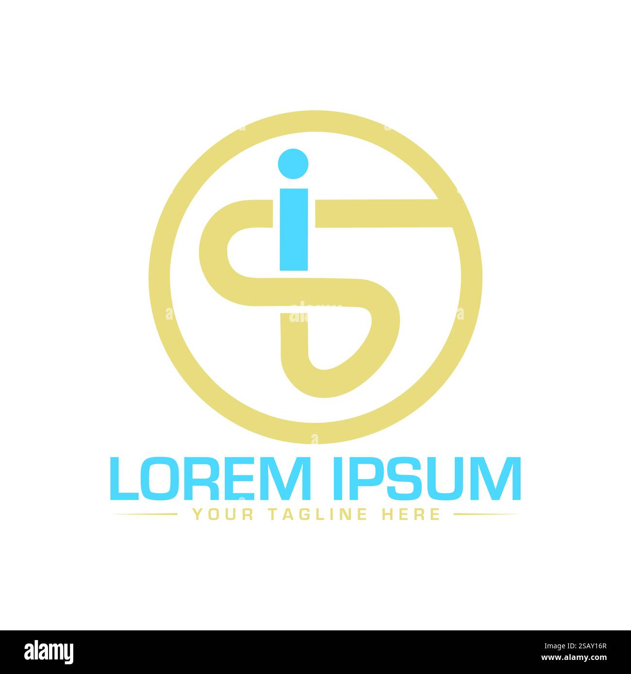 IS Letter logo Design Stock Vector Image & Art - Alamy