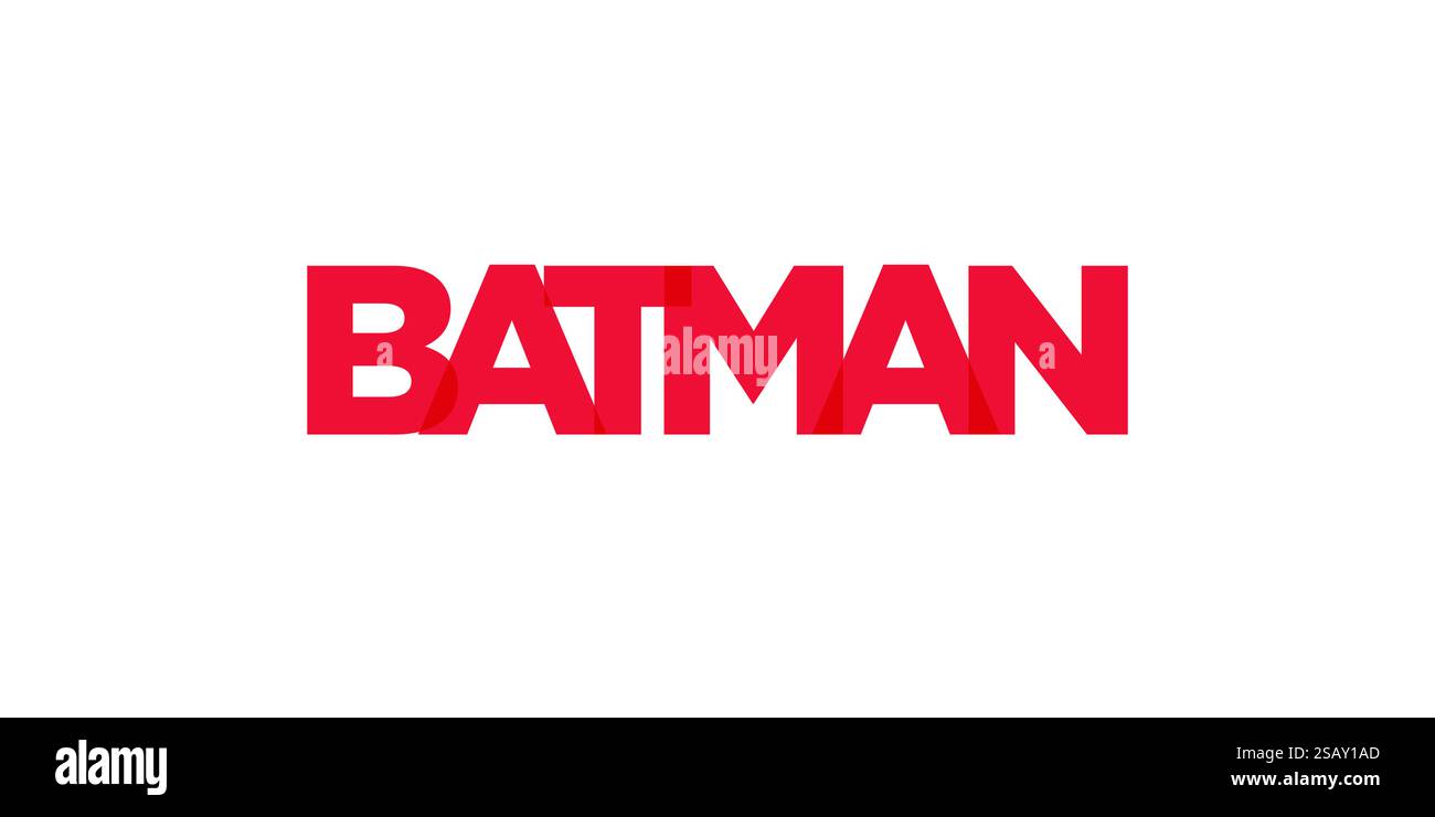 Batman in the Turkey emblem for print and web. Design features ...