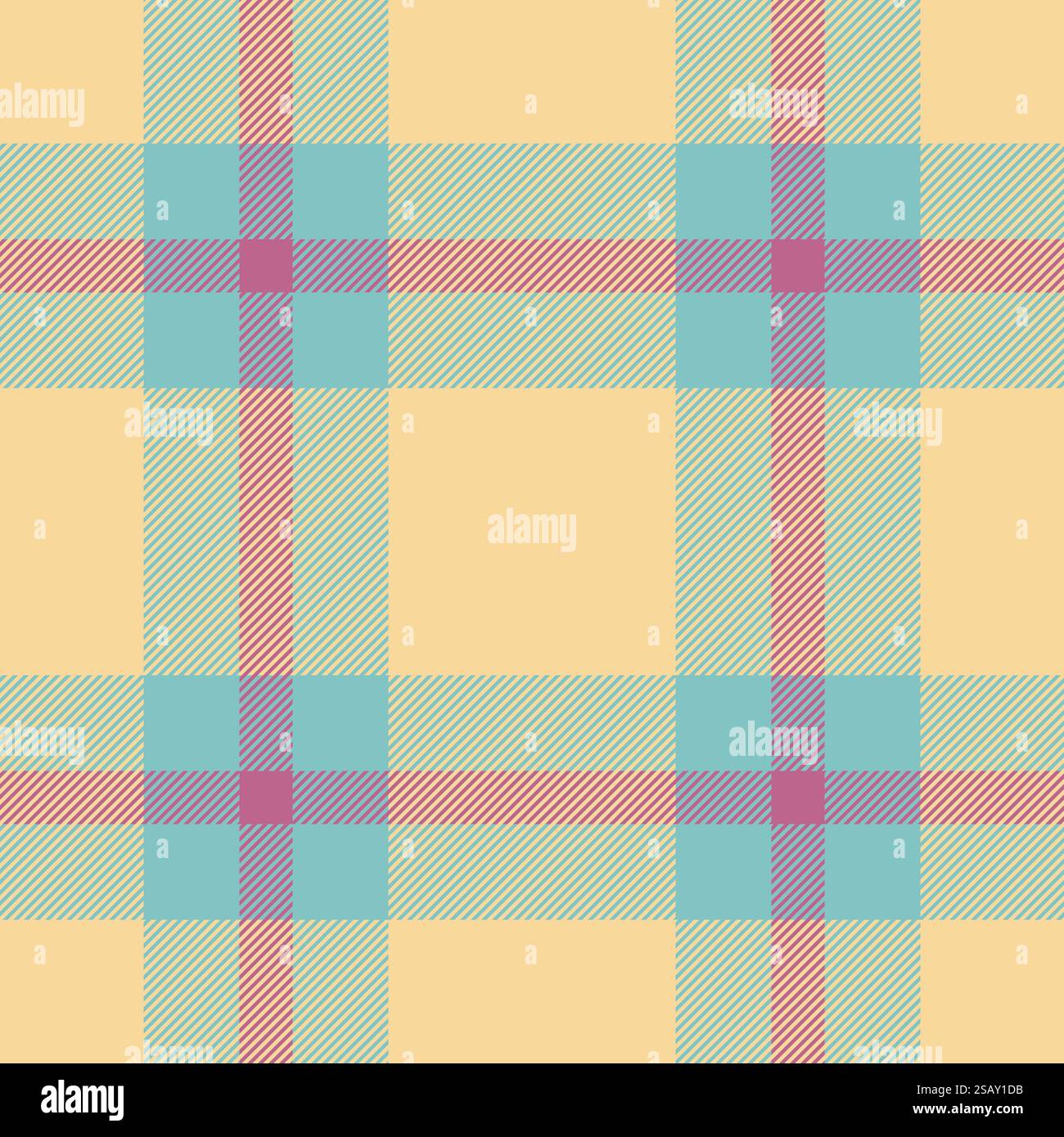 Teen pattern tartan plaid, tiny background fabric vector. Old textile ...
