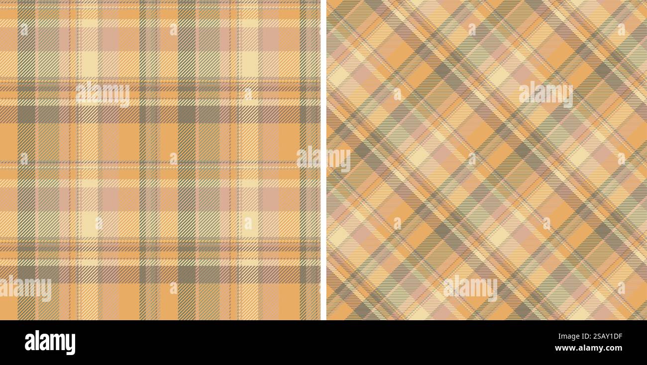 Textile pattern vector of seamless tartan plaid with a check fabric ...