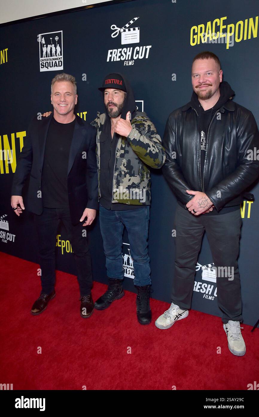 Sean Carrigan, Jon Bernthal und Jim Parrack bei der Premiere des ...