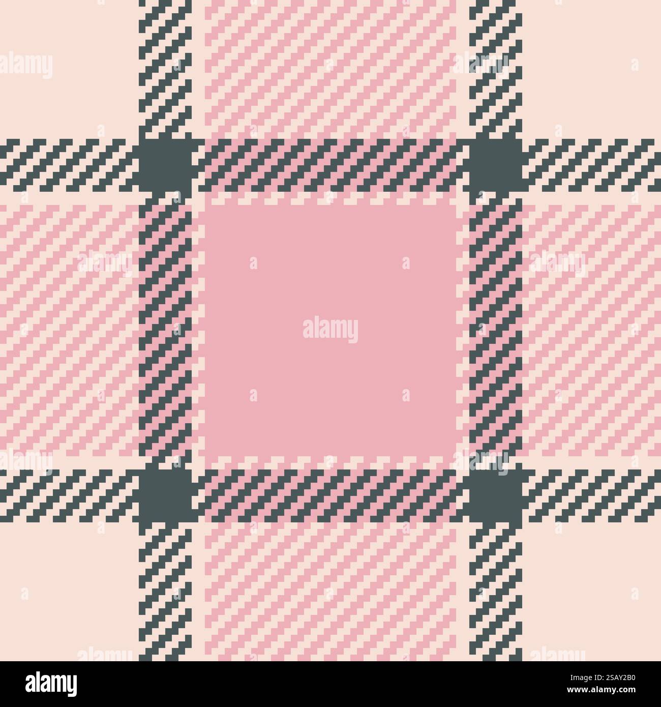 Textile design of textured plaid. Checkered fabric pattern tartan for ...