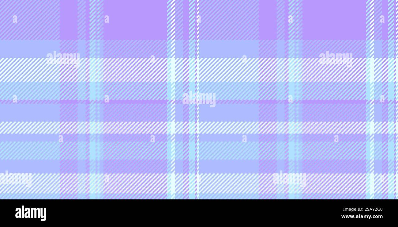 Baby check plaid background, sheet fabric vector texture. Direct tartan ...