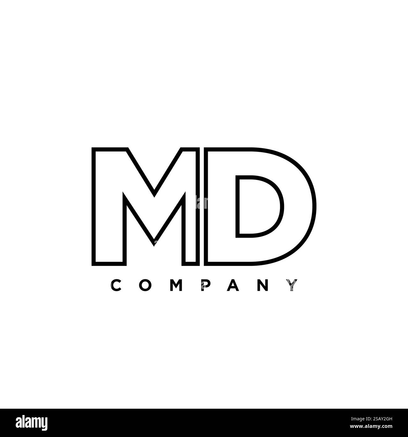 M d design Stock Vector Images - Alamy