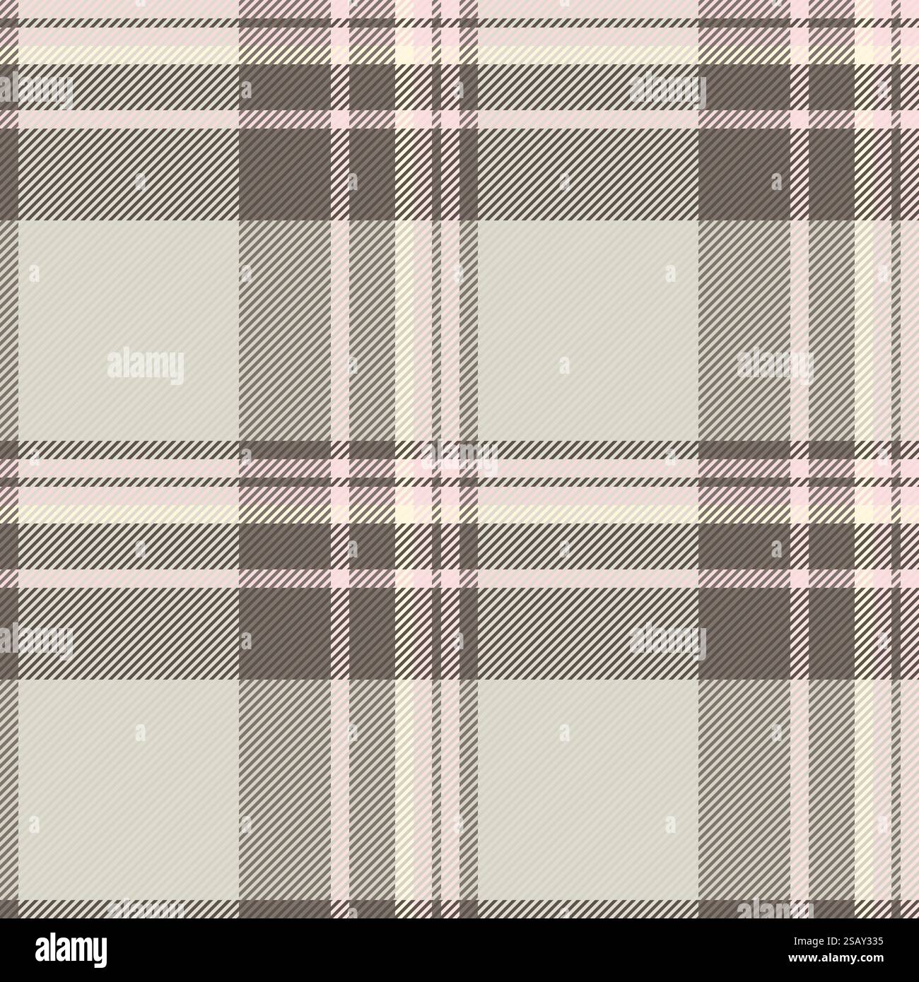 Pattern fabric check of plaid textile background with a vector tartan ...