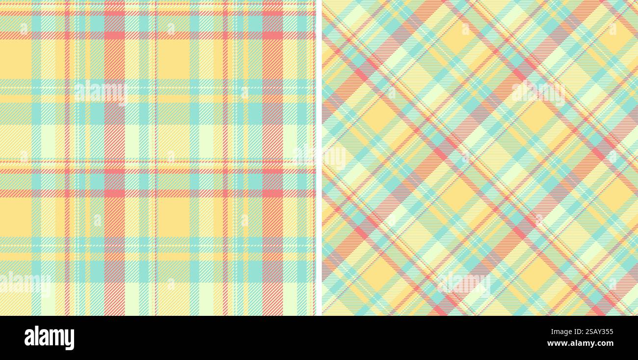 Check textile plaid of pattern vector background with a tartan seamless ...