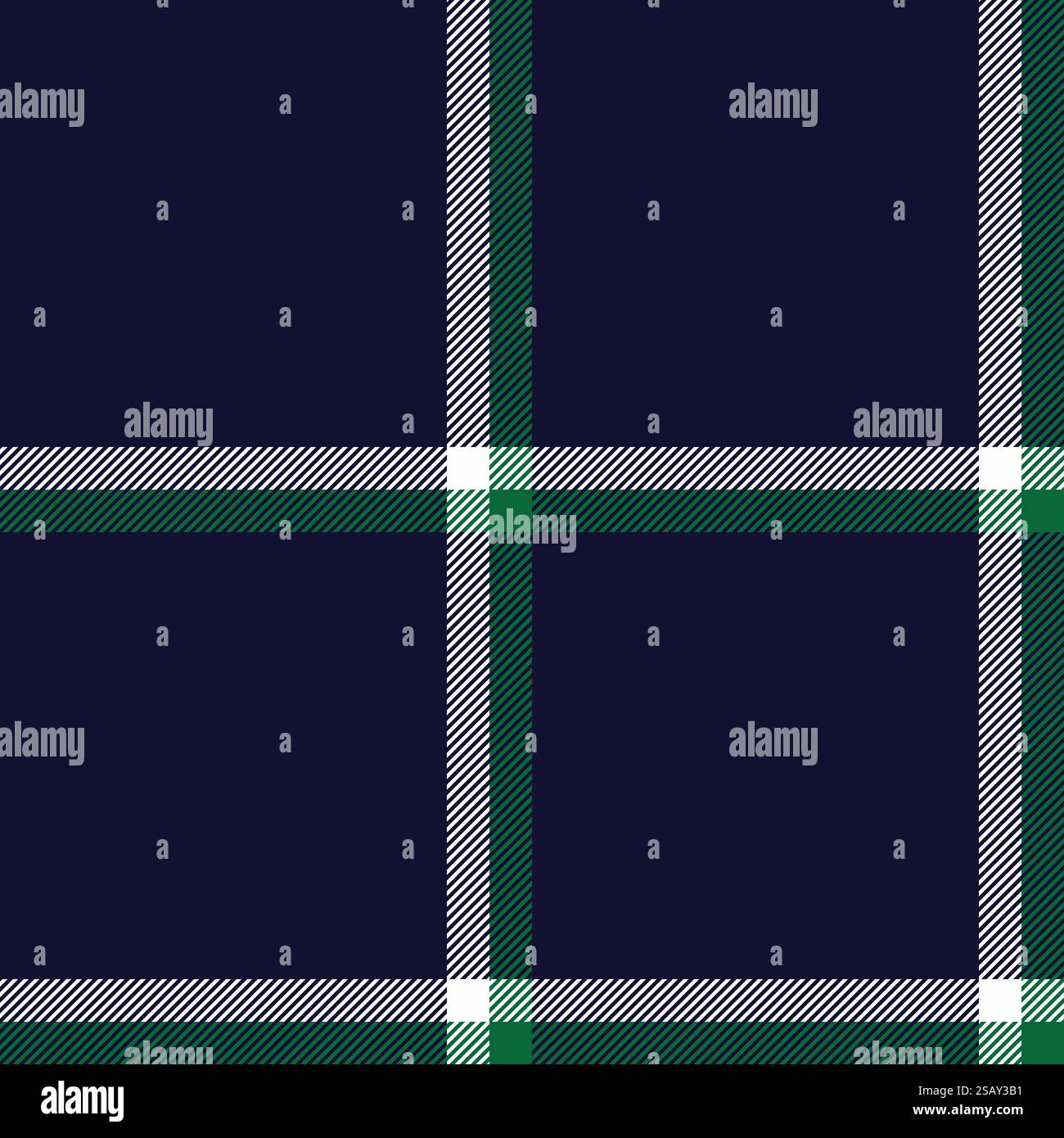 Plaid seamless pattern in blue. Check fabric texture. Vector textile ...