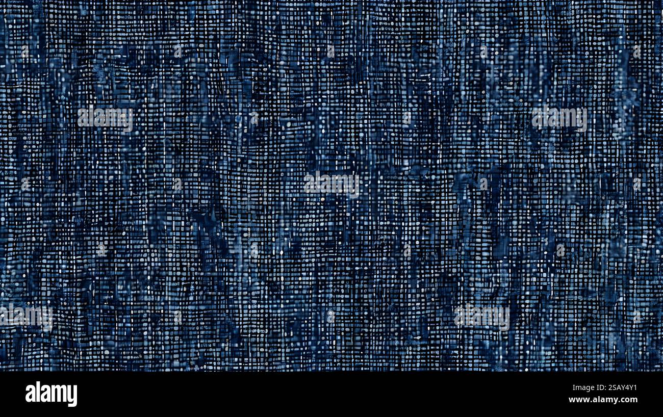 This image showcases a denim texture with an intricate woven pattern in ...