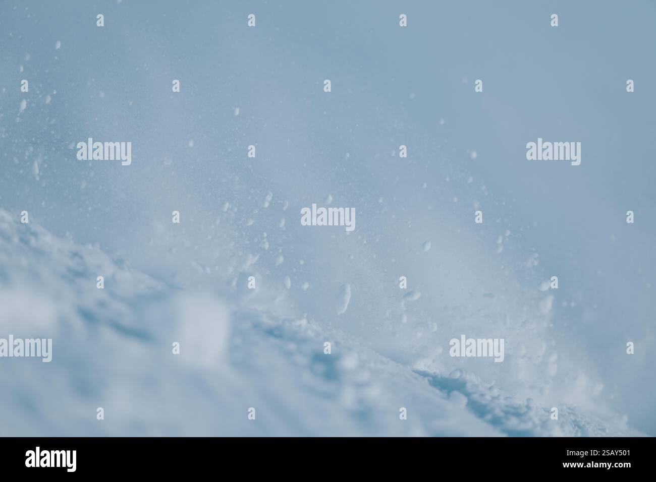 Soft snow snowflakes falling on hi-res stock photography and images - Alamy