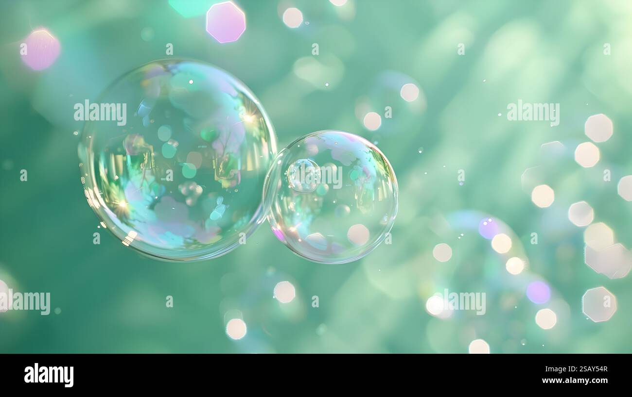 Abstract atmosphere background colorful bubbles hi-res stock ...