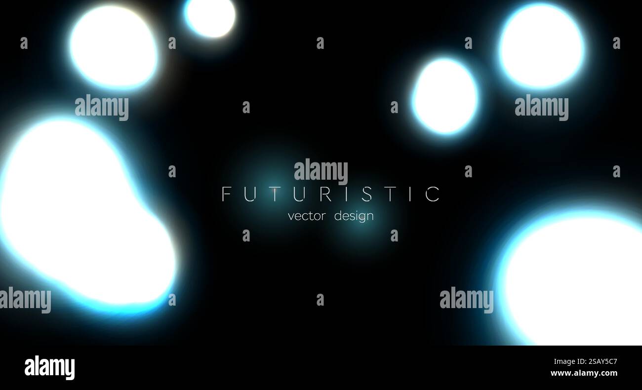 Abstract background light spots bokeh Stock Vector Images - Alamy