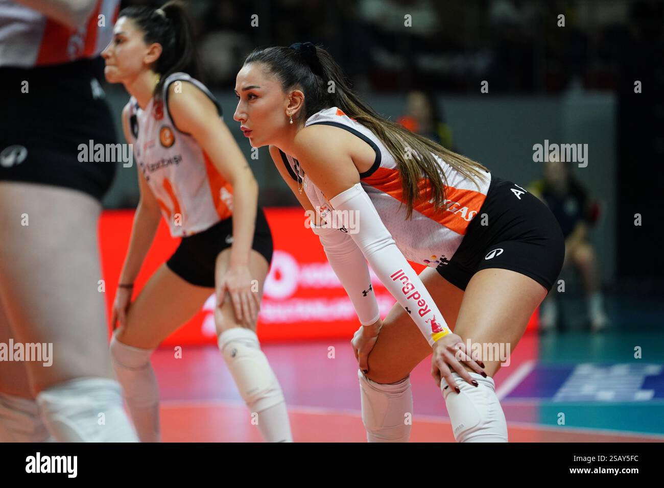 ISTANBUL, TURKIYE - JANUARY 26, 2025: Hande Baladin in Fenerbahce ...