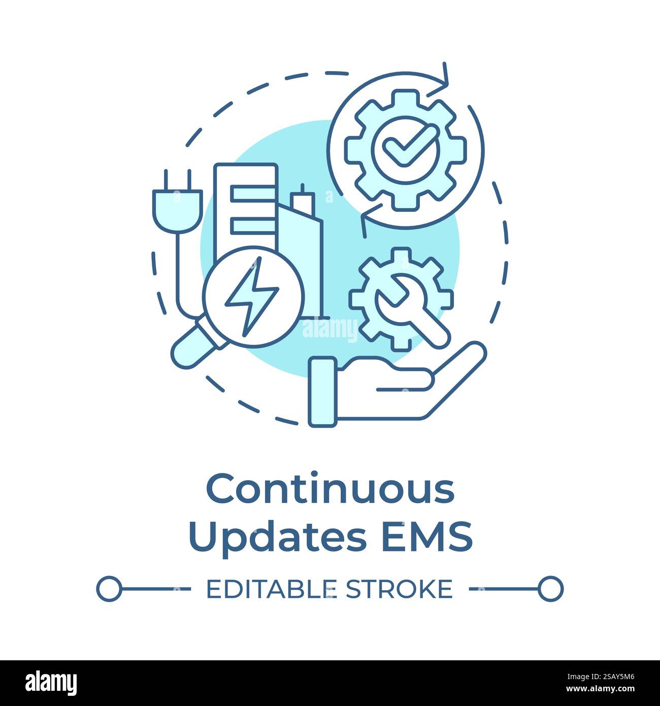 Management updates Stock Vector Images - Alamy