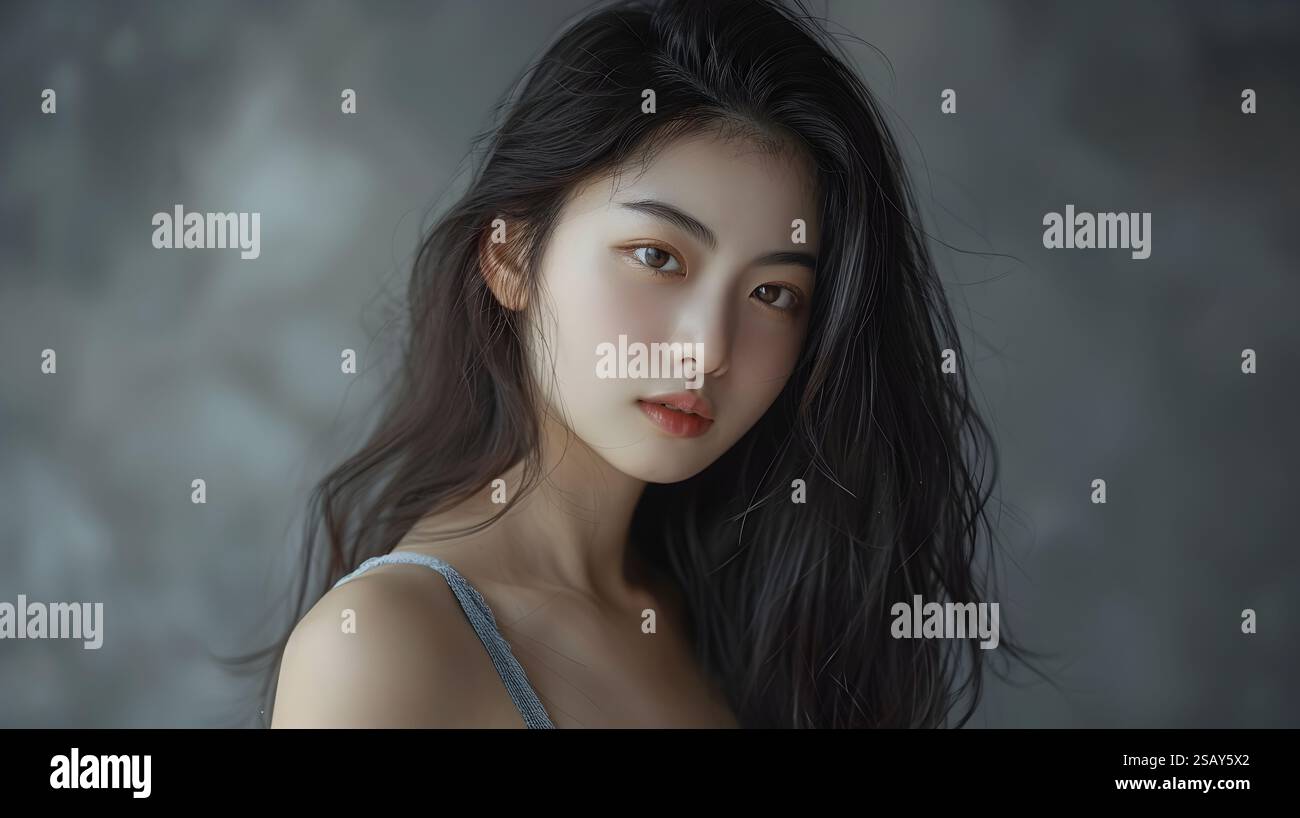 Soft features captures hi-res stock photography and images - Alamy