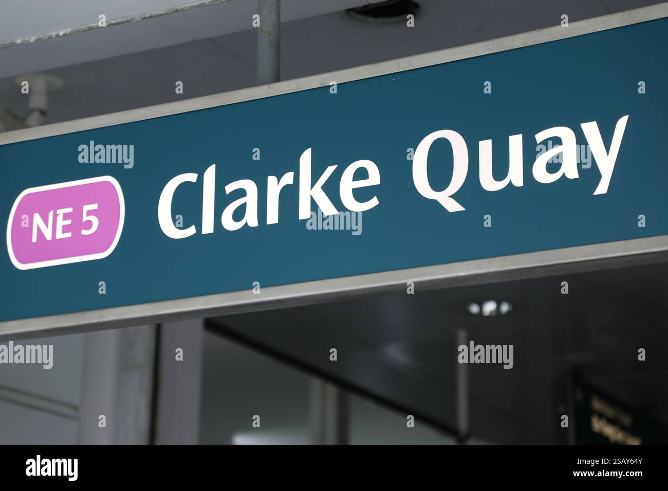 Clarke Quay MRT station, an underground Mass Rapid Transit (MRT ...