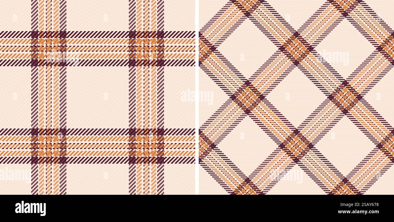 Texture background pattern of plaid fabric tartan with a seamless check ...