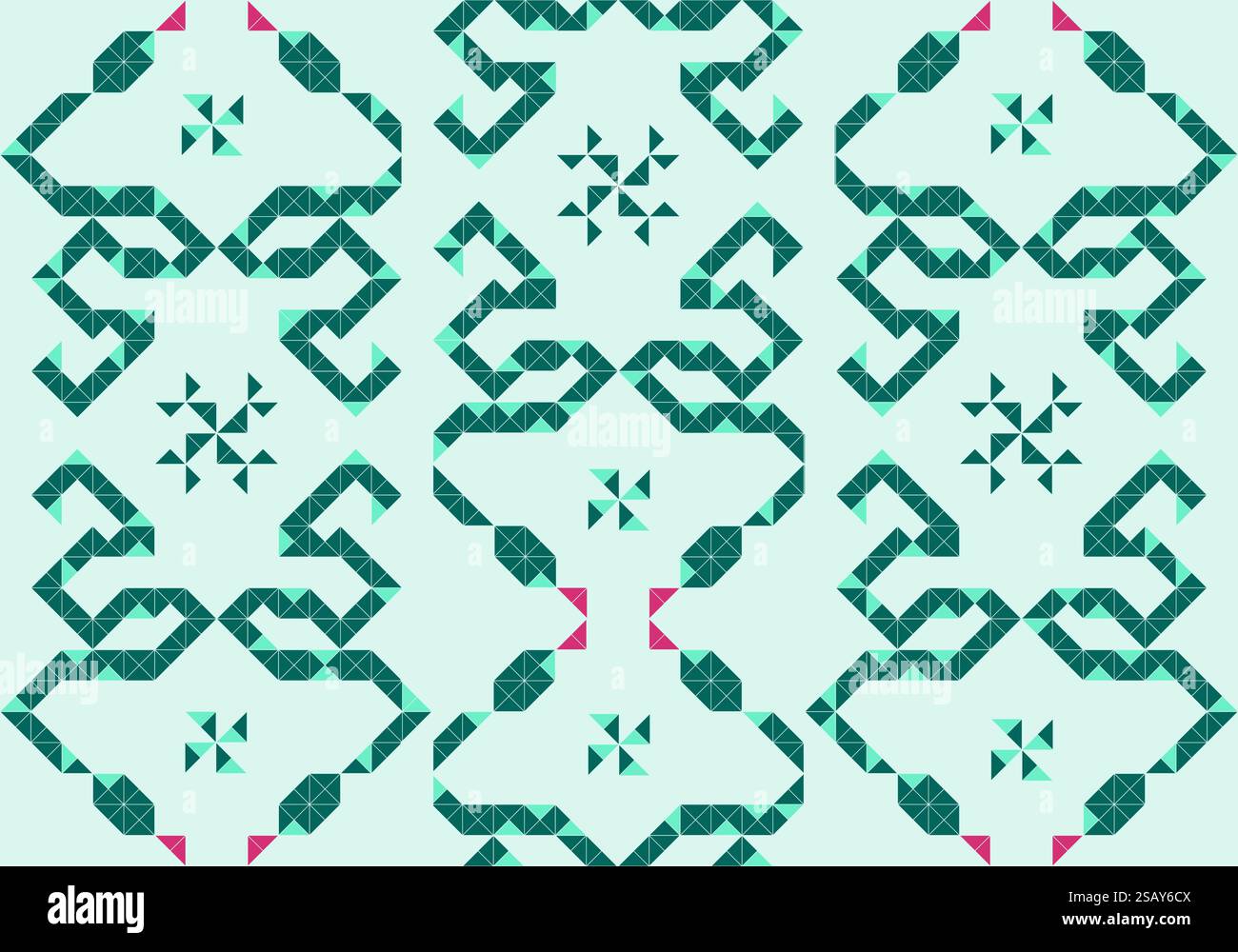 Snake 2025 chines new year. Geometric seamless patterns in black and ...