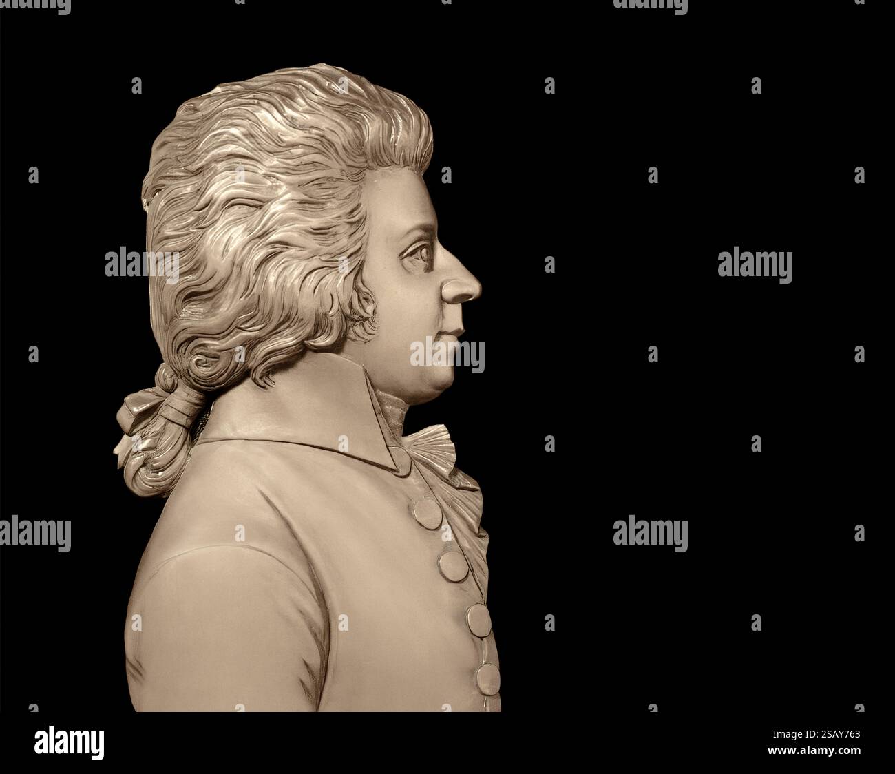 Wolfgang Amadeus Mozart, 1756 – 1791, composer of classical music ...