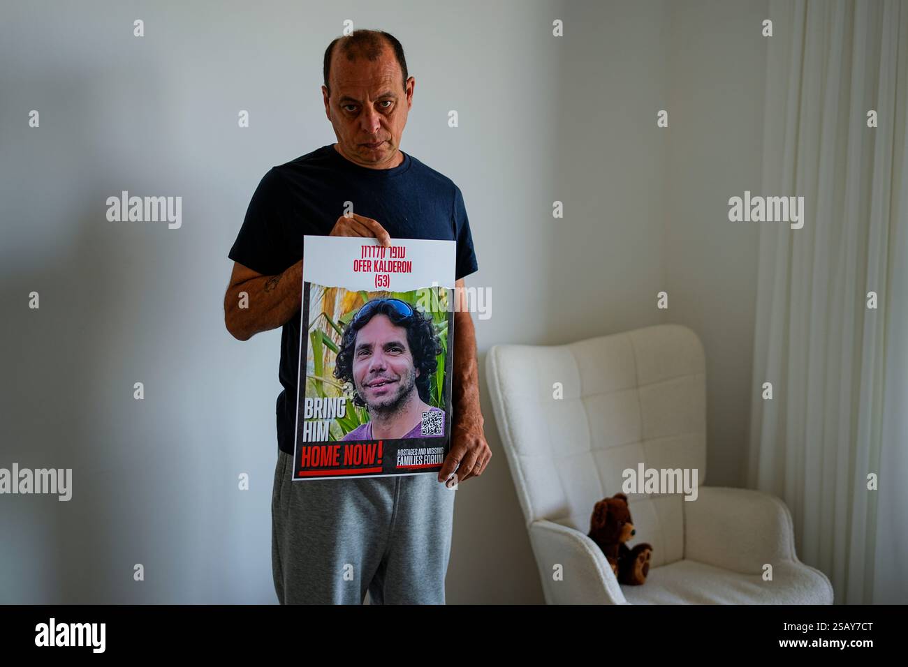 FILE - Nissan Kalderon poses in Ramat Gan, Israel, on Wednesday, March ...