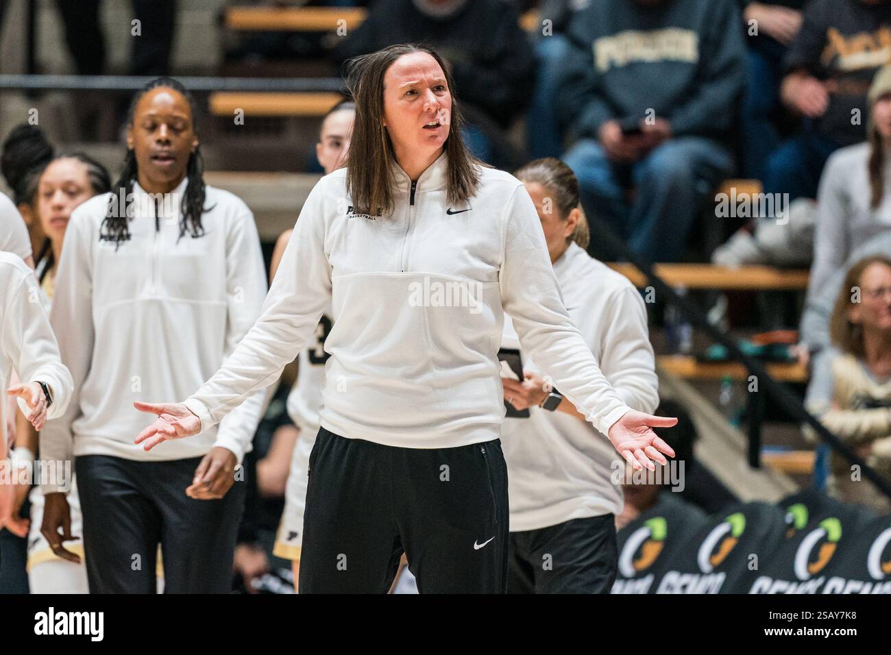 West Lafayette, Indiana, USA. 30th Jan, 2025. Purdue Boilermakers Head ...