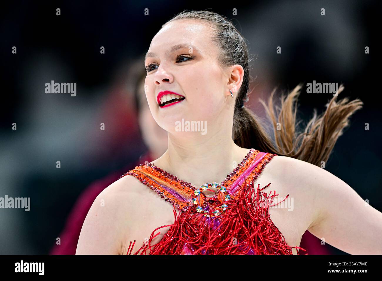 Emilia Monika ZIOBROWSKA & Shiloh Douglas JUDD (ROU), during Ice Dance ...