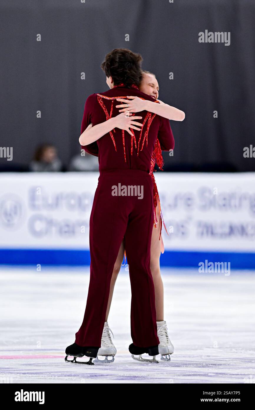 Emilia Monika ZIOBROWSKA & Shiloh Douglas JUDD (ROU), during Ice Dance ...
