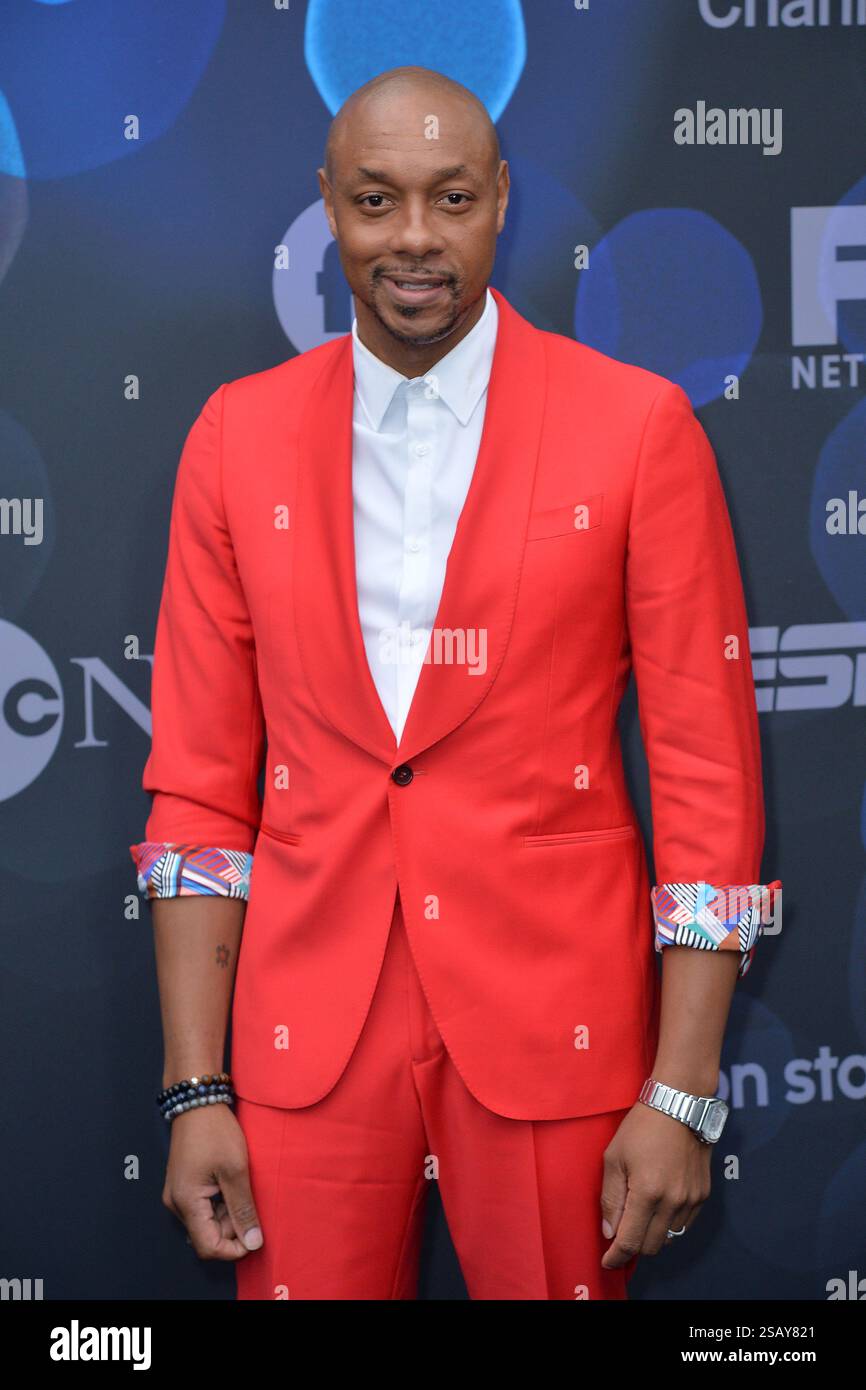 Dorian Missick attending Walt Disney Television Upfront presentation ...