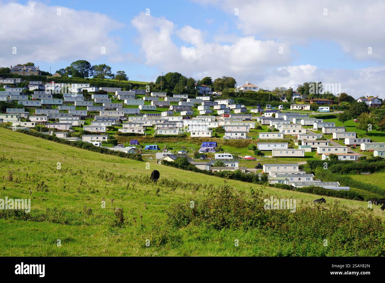 Static caravan park beer hi-res stock photography and images - Alamy