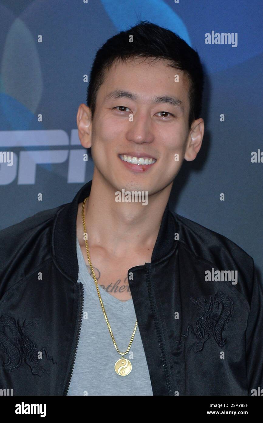 Jake Choi attending Walt Disney Television Upfront presentation party ...