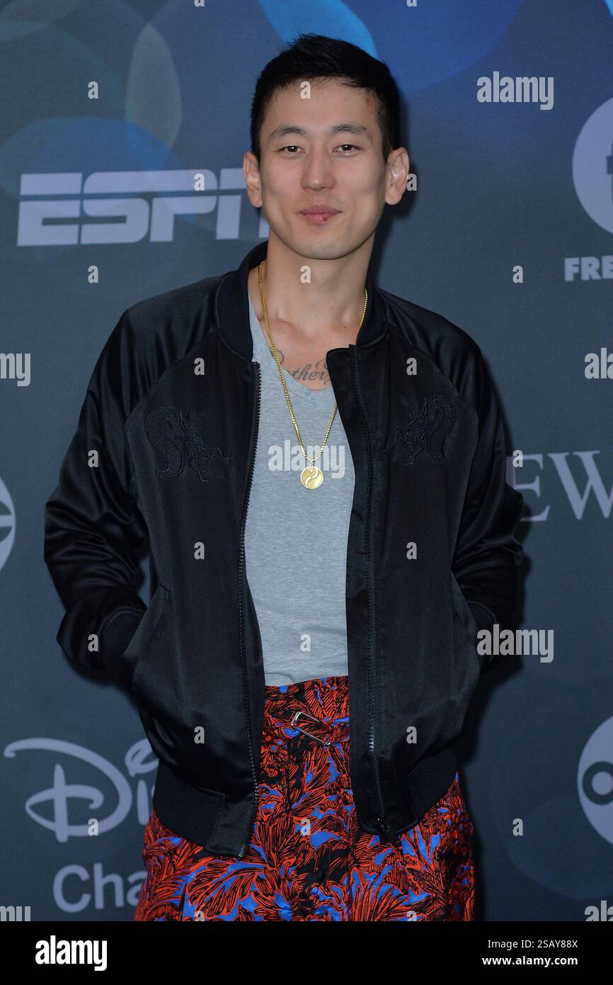 Jake Choi attending Walt Disney Television Upfront presentation party ...