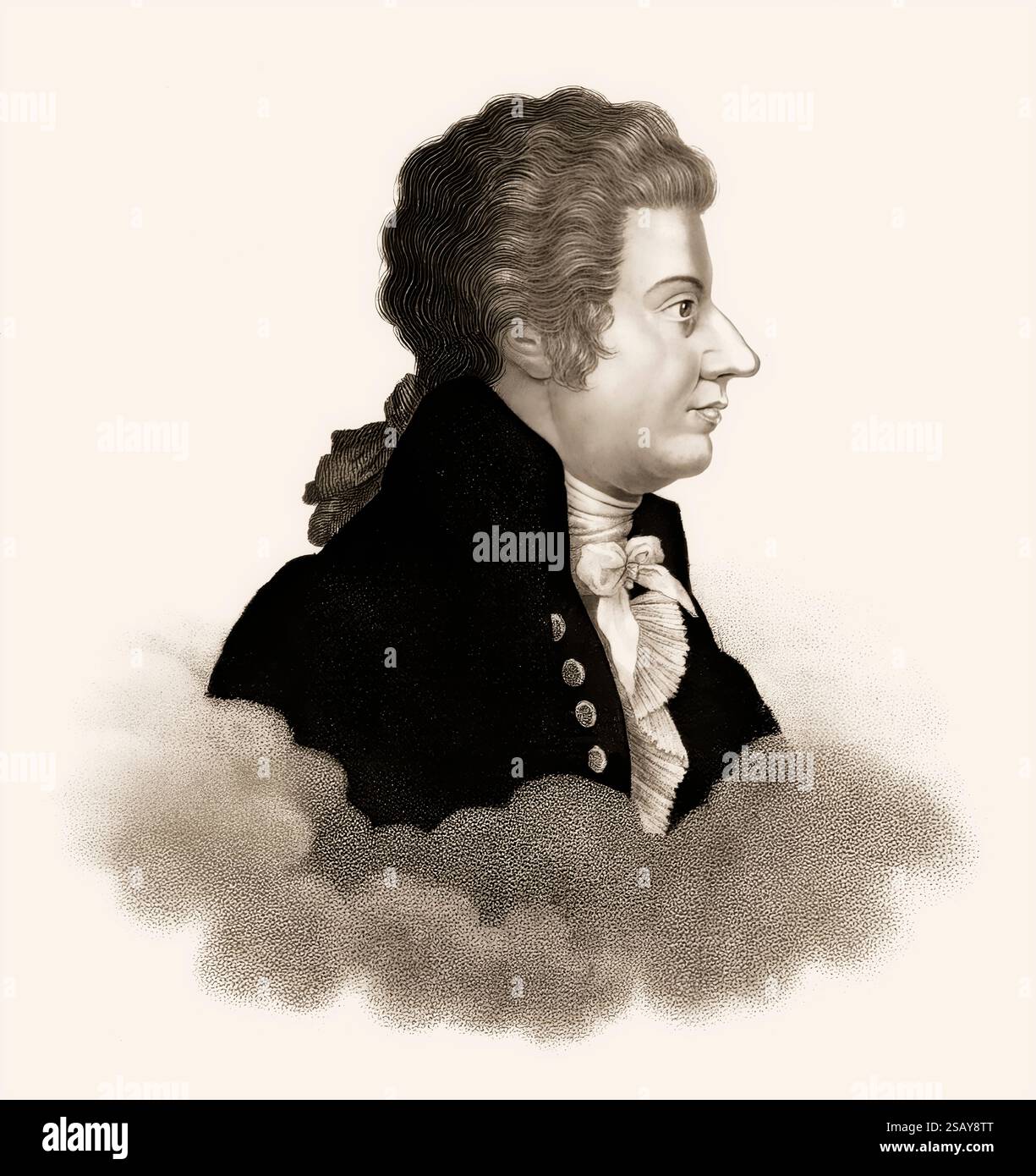 Wolfgang Amadeus Mozart, 1756 – 1791, composer of classical music ...