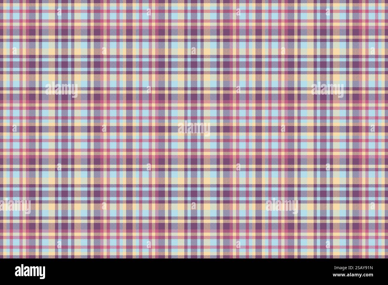 Background pattern plaid of seamless tartan fabric with a textile check ...