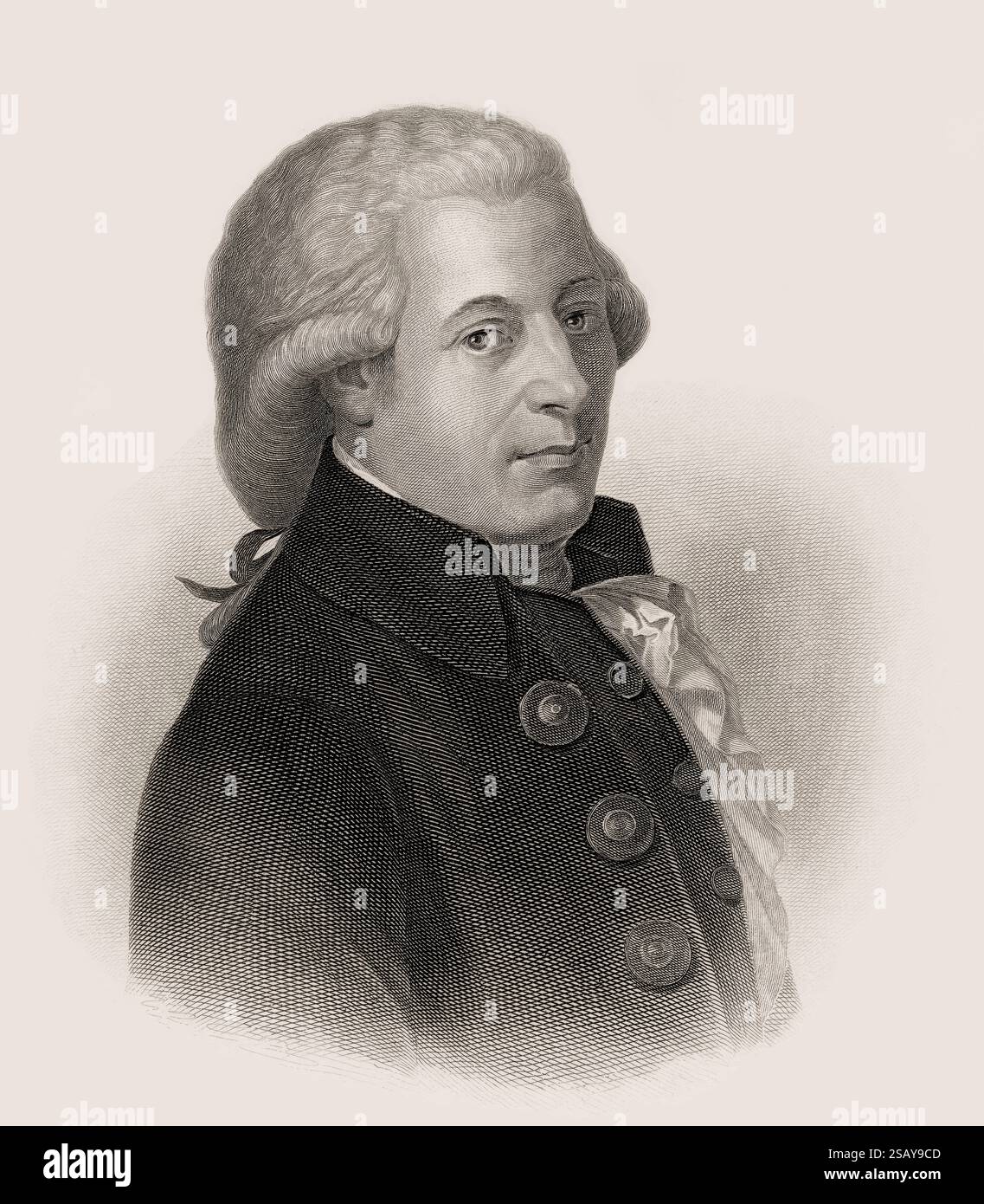Wolfgang Amadeus Mozart, 1756 – 1791, composer of classical music ...