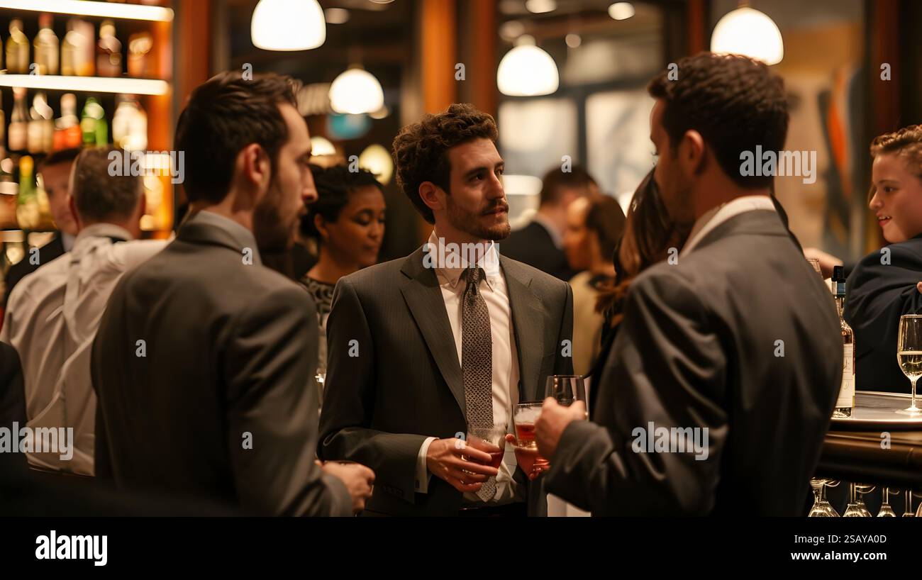 Group of well dressed individuals hi-res stock photography and images ...
