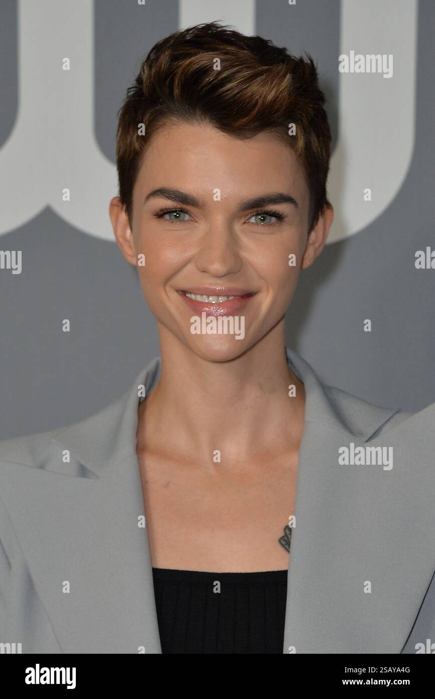 Ruby Rose attending The CW Network upfront presentation arrivals on May ...