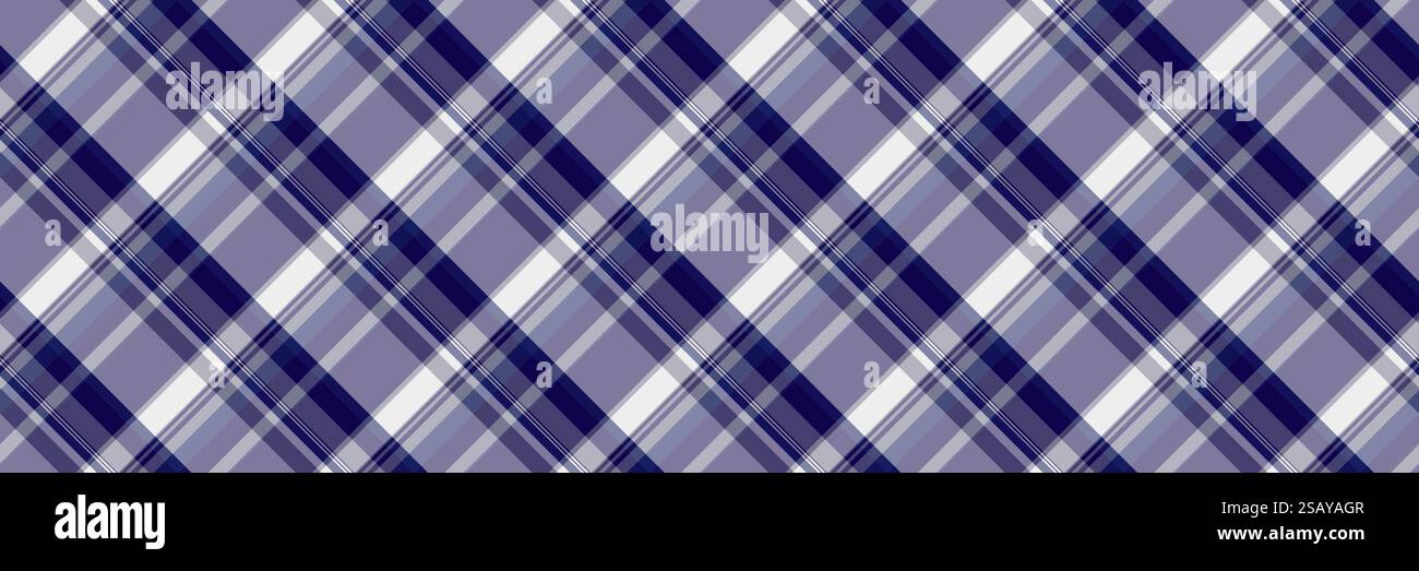 Fuzzy check plaid seamless, wrapping vector textile fabric. Sample ...